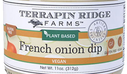 Terrapin Ridge Farms Gourmet Vegan French Onion Dip for Chips ...